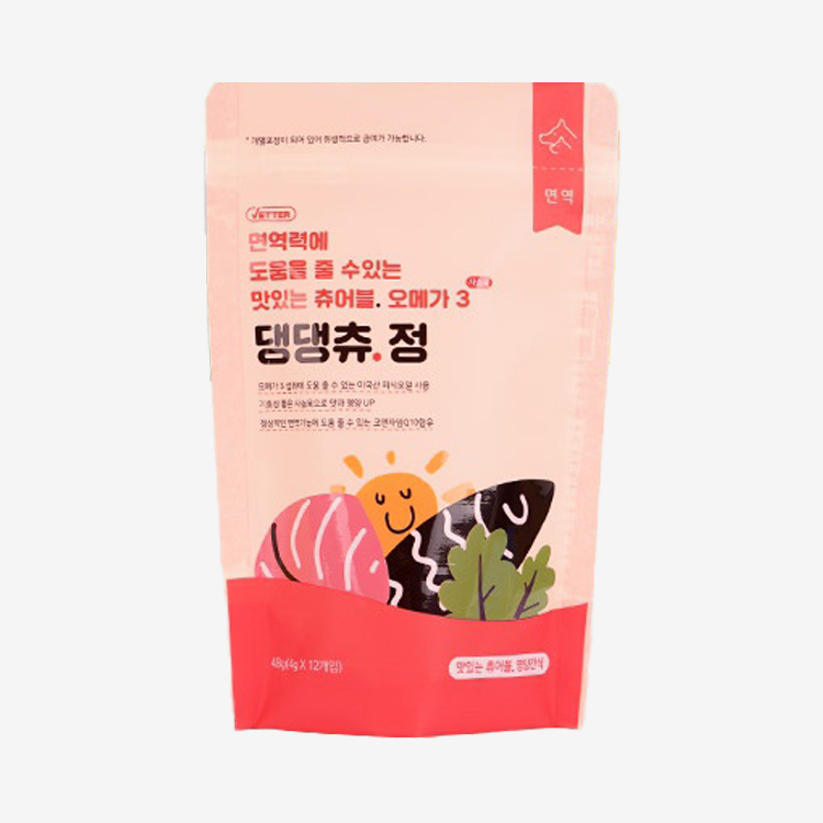 바잇미 :: 핏펫 베터 댕댕츄정 오메가3 12개입 (4gx12)48g