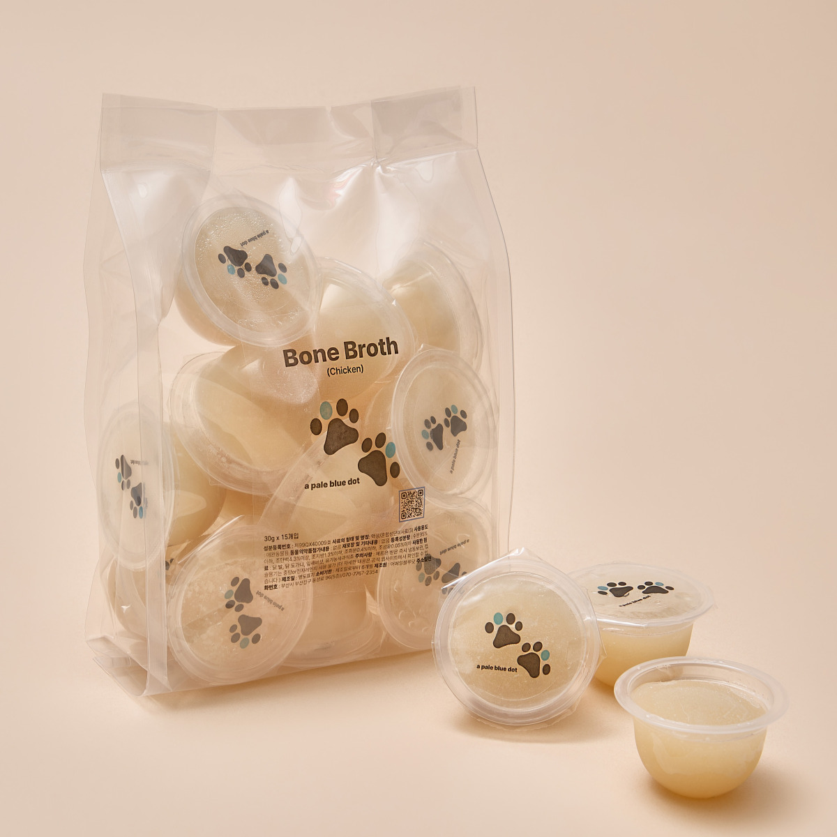 바잇미 :: 어페일블루닷 본브로스(치킨) 30g*15ea/1pack