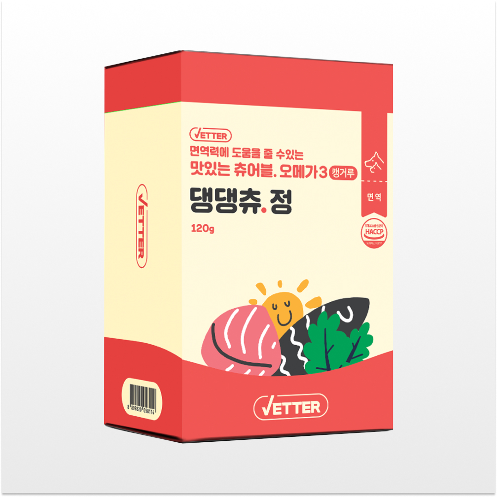 바잇미 :: 핏펫 베터 댕댕츄정 오메가3 대용량 30개입 (4gx30)120g