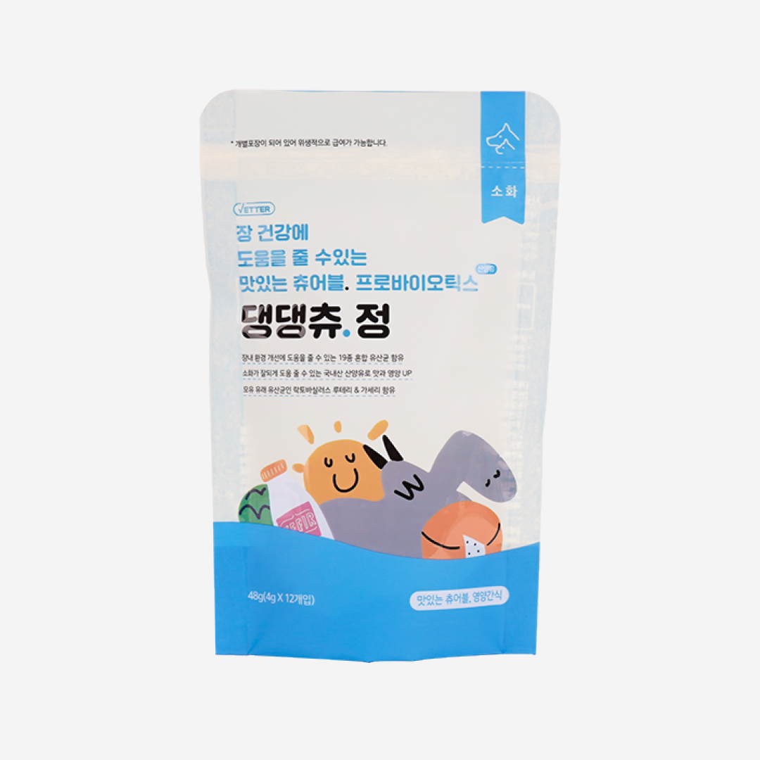 바잇미 :: 핏펫 베터 댕댕츄정 프로바이오틱스 12개입 (4gx12)48g